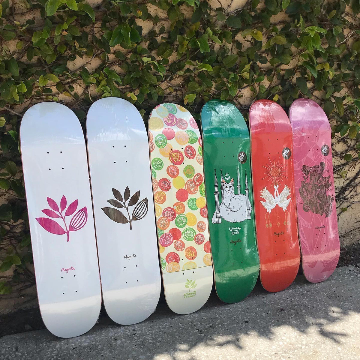 New Arrivals: Magenta Decks & Apparel – Galactic G Skateshop