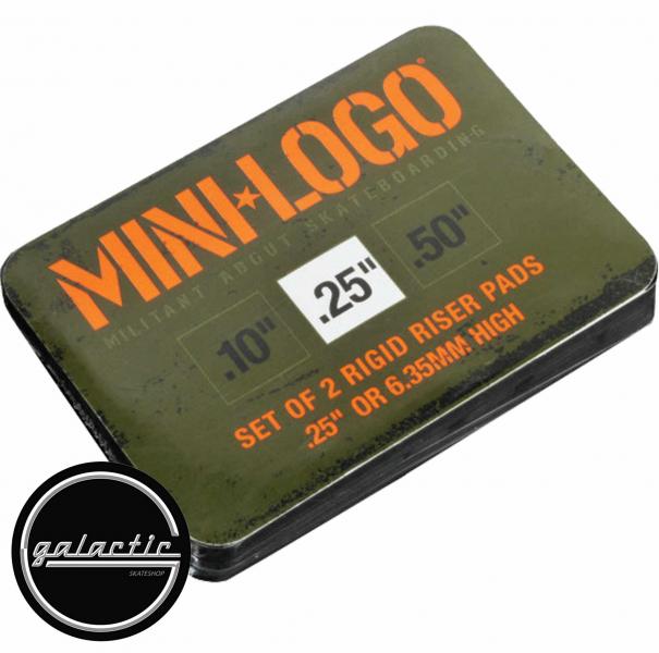 Mini Logo Riser Rigid ABS .25" – Galactic G Skateshop