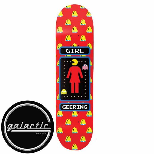 Girl Geering Pac-Man Deck 8.5" – Galactic G Skateshop