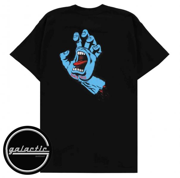 Santa Cruz Screaming Hand Tee – Galactic G Skateshop