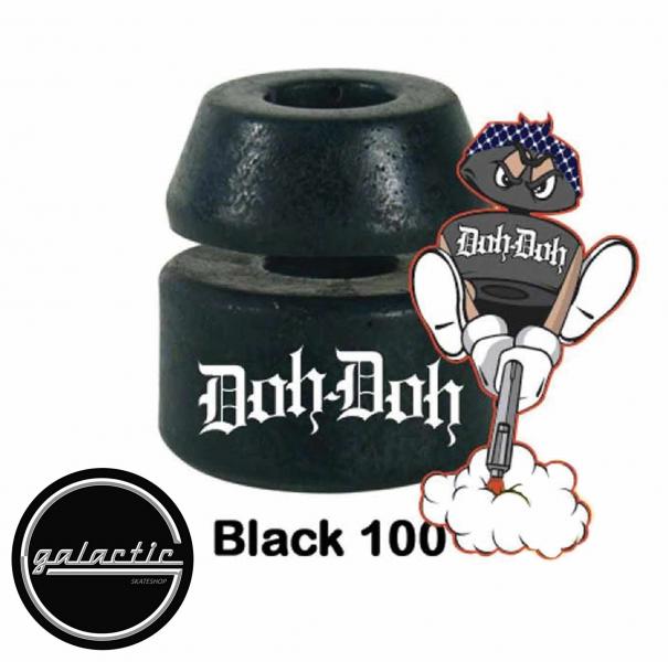 Shorty's Doh Doh Bushings Black 100 Rock Hard – Galactic G Skateshop