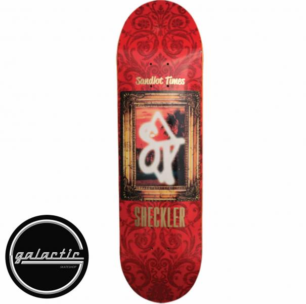 Sandlot Times Hall Of Fame Sheckler Deck 8.0" – Galactic G Skateshop